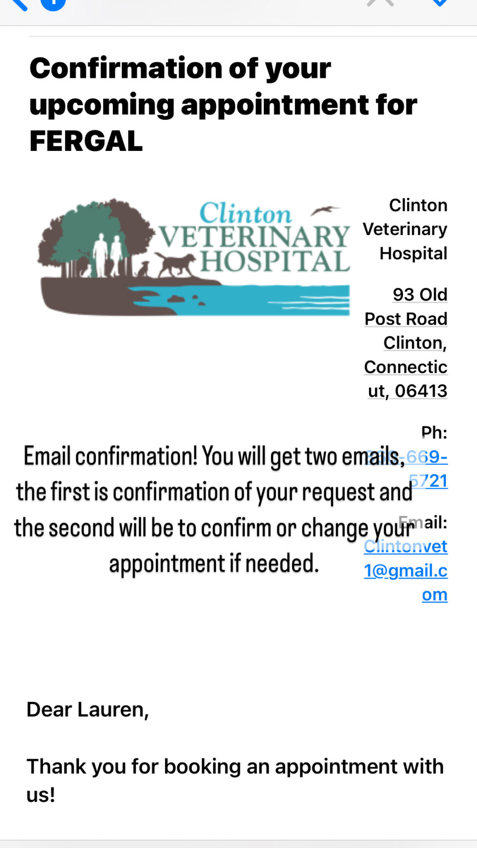 Veterinary Client Portal | Clinton Veterinary Hospital